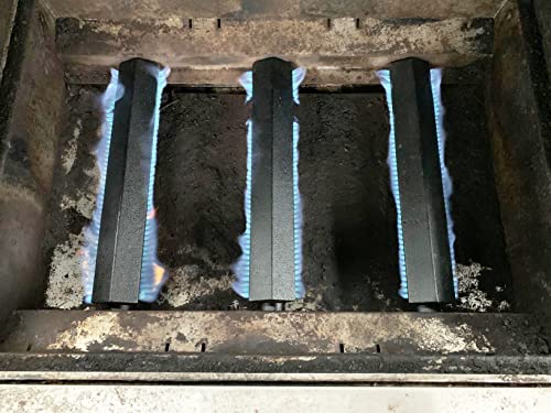 Votenli C2630A (4-Pack) S9123A (4-Pack) 17 3/4β Heat Plates and 15 13/16β Burners Replacement for Jenn Air Grill 720-0062, 720-0063, 720-0099, 720-0100, 720-0101, 720-0138, 720-0139, 720-0141