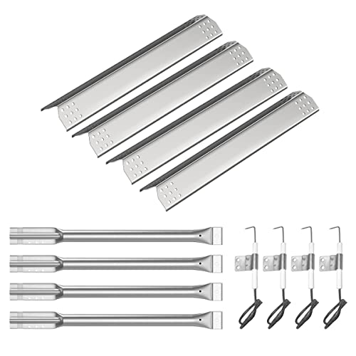 SafBbcue Replacement Parts Kit for KitchenAid 720-0745A 740-0781 720-0733A Nexgrill 720-0733 720-0709 720-0745 740-0780 Heat Plates Tent Burners