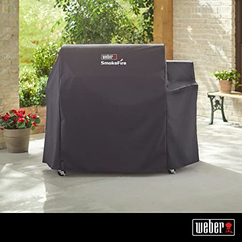 Weber 36 Inch SmokeFire Cover, Black