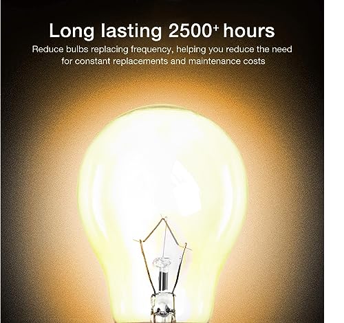 SalHawze Oven Bulb 40W Microwave E26 Medium Base, A15 Appliance Bulb, High Temperature Resistant 300 Degree Appliance Bulb Suitable for Oven, Stove, Refrigerator