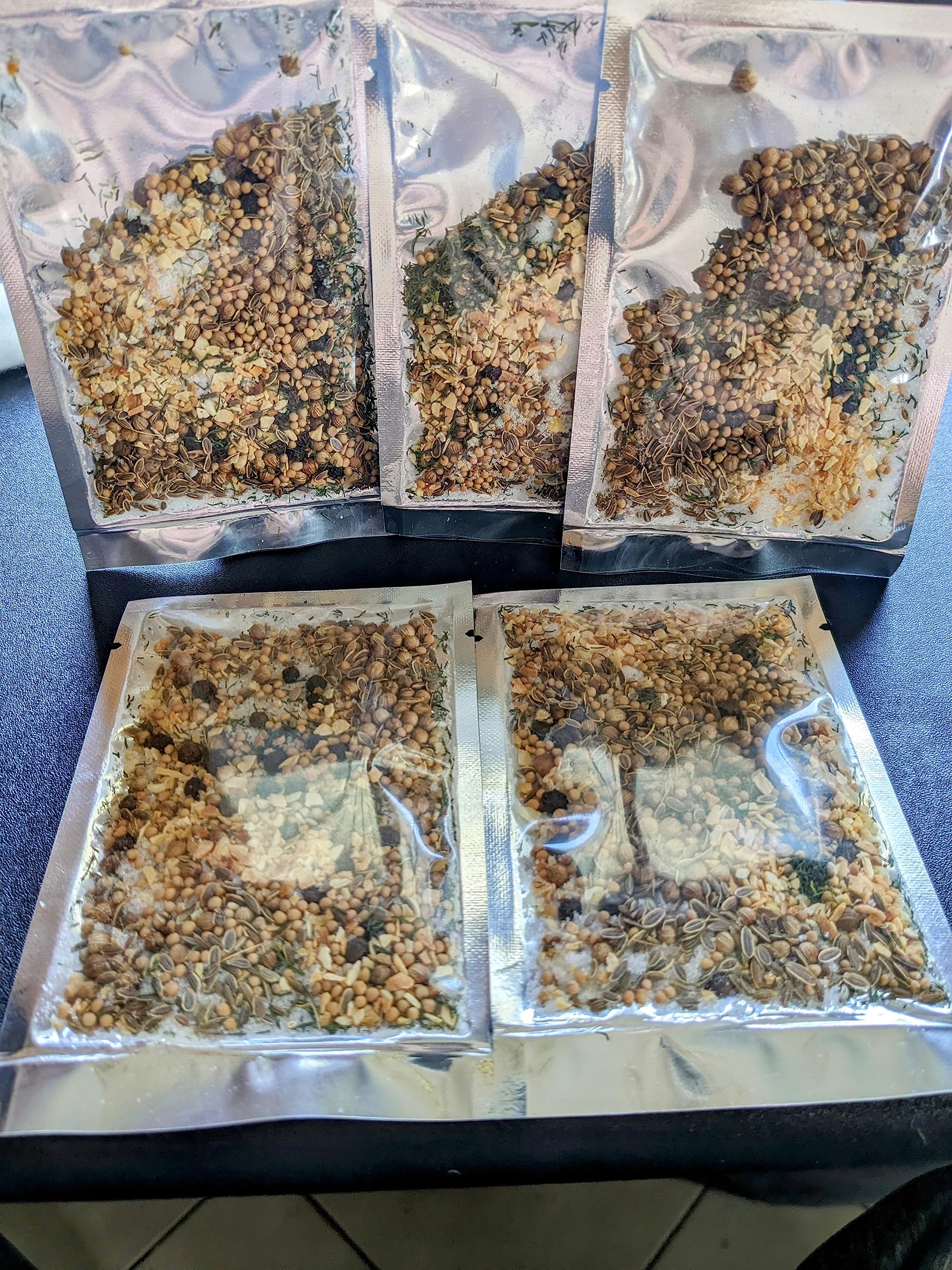 D.I.Y Pickle Kit Refills | 5 Dill & Garlic Pickle Spice Packets | The Pickling Poet