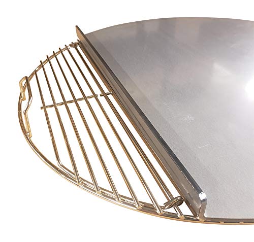 Griddle Plate for Weber Kettle Charcoal Grill (For 22.5-inch Weber Kettle Grill)