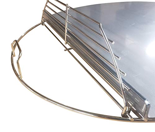Griddle Plate for Weber Kettle Charcoal Grill (For 22.5-inch Weber Kettle Grill)