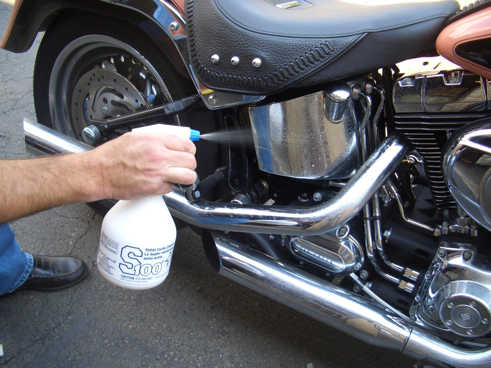 S100 12500S Total Cycle Cleaner Bottle - 16.9 oz.
