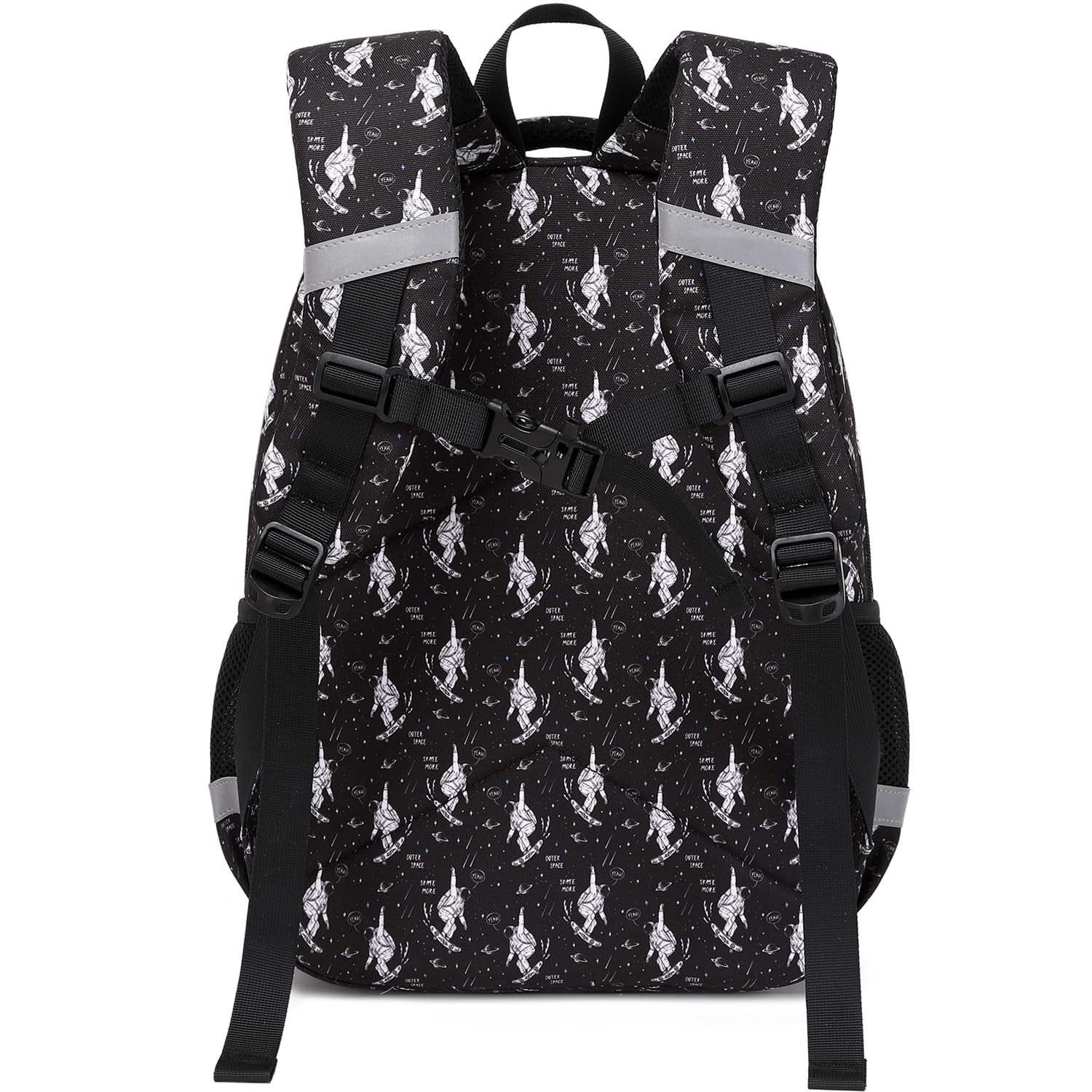 abshoo Cute Astronaut Kids Backpack For Boys School Elementary Kindergarten School Bookbag (Astronaut Black)