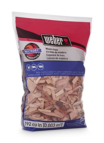 Weber Stephen Products 17143 Hickory Wood Chips, 192 cu. in. (0.003 m³)