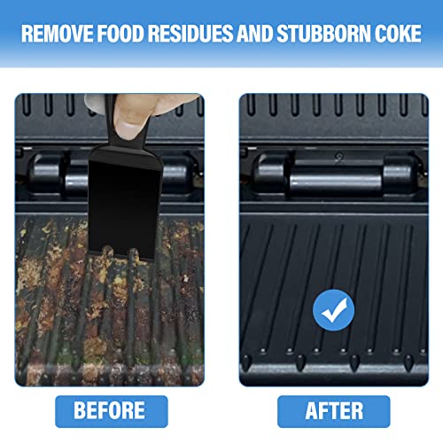 XYK Drip Tray Pan Grease Catcher Replacement and 2 Pcs Grill Spatula Scraper for George Foreman Grill…