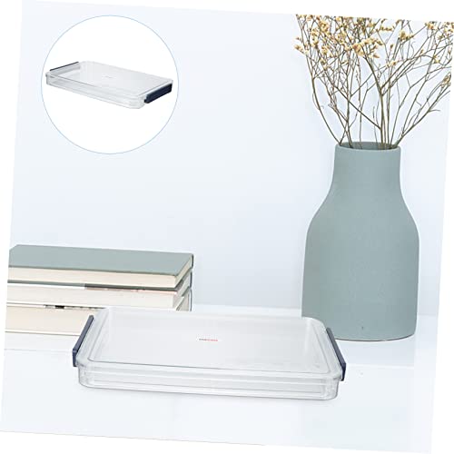 Didiseaon A4 File Organizer Board Game Storage Multifunctional Desk Organizer Plastic Desk Shelf Document Holder Case Clear File Case Desktop File Case Cosmetic Storage Box The Pet Student