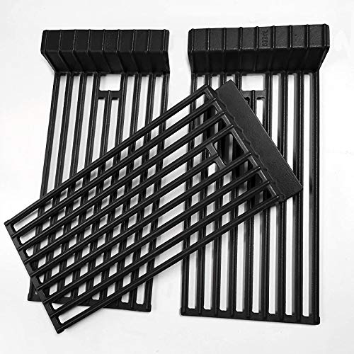 Grill Grates for Broilmaster Grill Parts, Broilmaster P3, G3, S3, U3, D3, Broilmaster G-3 (Single Post), G-3 (Twin Post), G-3 EXPL, G-3 EXPN, G-3 TXPL, G-3 TXPN, Thermos 56036T, Matte Enamel Cast Iron