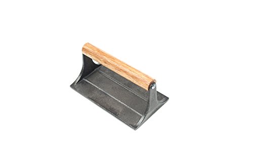 Outset Bacon Press, 6.75 Inches, Metallic