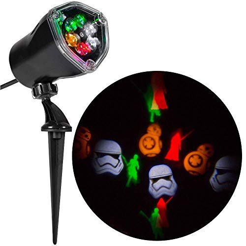 Gemmy 33166 Whirl-a-motion Christmas Led Star Wars Light Show Projector, Multicolored