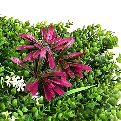 expandable faux privacy fence Artificial Ivy Fence Screening | Artificial Hedge Privacy Fence Screen Vine Leaf Decoration 23.62×15.75 Inches,Fake Grass Decorative Backdrop For Privacy Protection