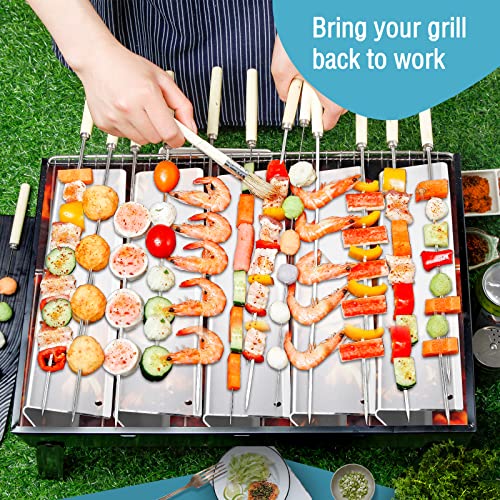 Grill Replacement Parts Heat Plate for Weber Spirit 300 Series,15.3 inch Flavorizer Bar for Weber Spirit 300 E-310 E-320 Series,5 Pack
