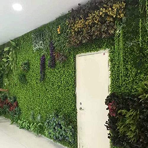 expandable faux privacy fence Artificial Ivy Fence Screening | Artificial Hedge Privacy Fence Screen Vine Leaf Decoration 23.62×15.75 Inches,Fake Grass Decorative Backdrop For Privacy Protection