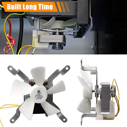 Upgraded Induction Fan Replacement Parts with High Temperature Resistant, Compatible with Traeger, Pit Boss, and Camp Chef Wood Pellet Grill Smokers Motor Accessories, AC120V 60Hz Grill Induction Fan