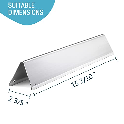 Grill Replacement Parts Heat Plate for Weber Spirit 300 Series,15.3 inch Flavorizer Bar for Weber Spirit 300 E-310 E-320 Series,5 Pack
