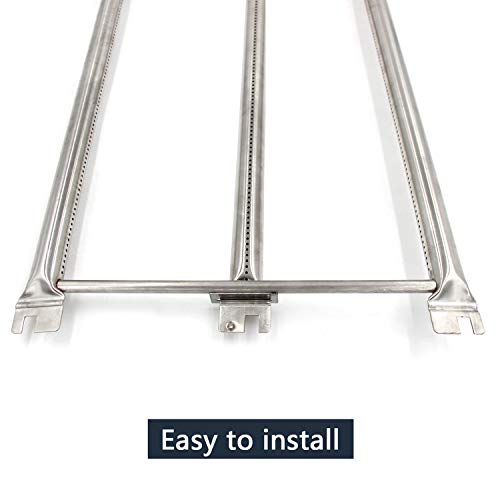 Hongso 7508 Stainless Steel 3 Burner Tube Set Replacement for Weber Genesis Silver B and C, Spirit 700 and Genesis Gold, Spirit E-310 & E-320 (2007-2012) Gas Grills