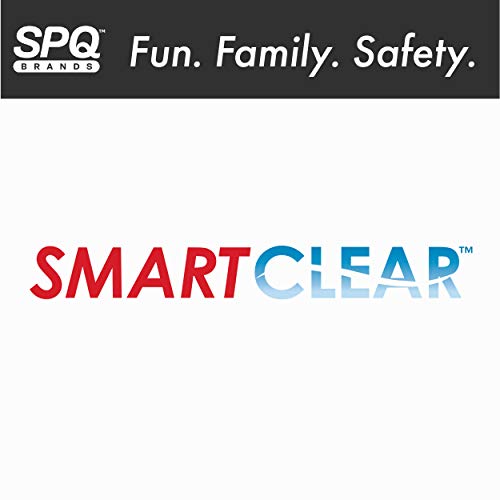 SmartClear SPAGHR001 Swimming Pool Storage Reel β Hose Not Included β Lightweight, Durable Design, Chemical and Weather-Resistant, Grey