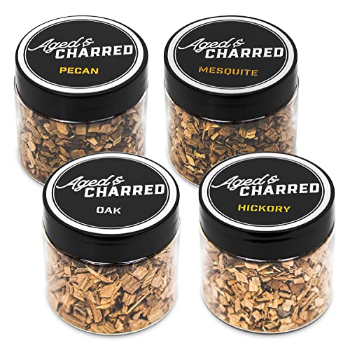 Save 10% on Wood Chips Bundles for Cocktail Smoker Kit: Variety + Bold + Fruit 12-Pack for Whiskey Bourbon Smoking Kits and Smoker Tops by Aged & Charred.