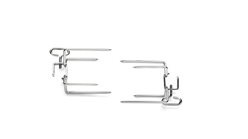 Napoleon 69001 Commercial Quality Forks Grill Rotisserie, Stainless Steel