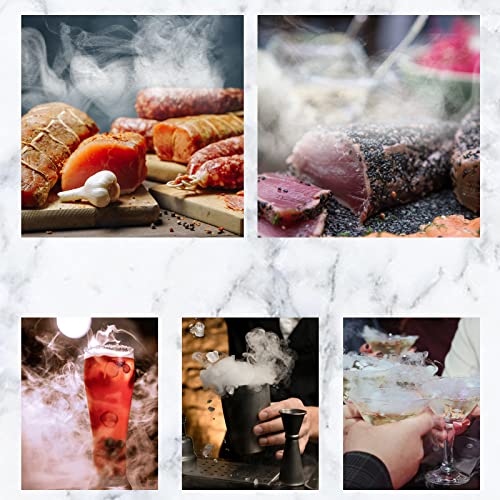 AICNLY Wood Chips for Cocktail Smoker, 8 Flavors Natural Wood Chips for Old Fashioned Drink, Whiskey, & Bourbon, Beef, Pork, Chicken, Fish, Smoked Drinks and BBQ