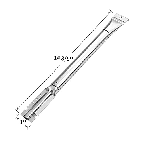 Htanch PN6281(4-Pack) SA5491 (4-Pack) 14 1/2" Porcelain Steel Heat Plate and Burner Replacement for Kenmore 415.16128010, 415.90111110 Charbroil 463235714