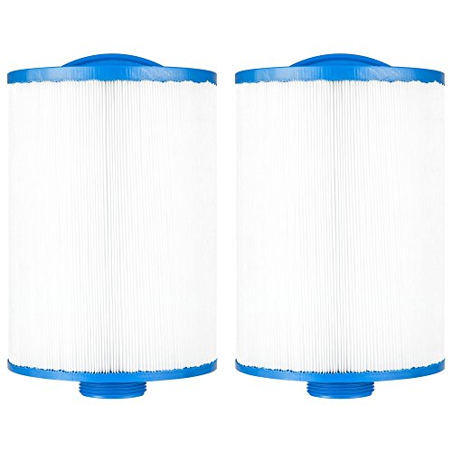 Clear Choice Pool Spa Filter 5.63 Dia x 8.00 in Cartridge Replacement Compatible for Maxx Spa of Canada Baleen AK-90109 Filbur FC-0300, [2-Pack]
