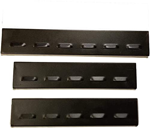 Wind Guard and Warming Rack Set for Pit Boss 2 Burner TableTop LP Gas Griddle and Other Portable Griddles in this size, Dark Brown (WGPB2)