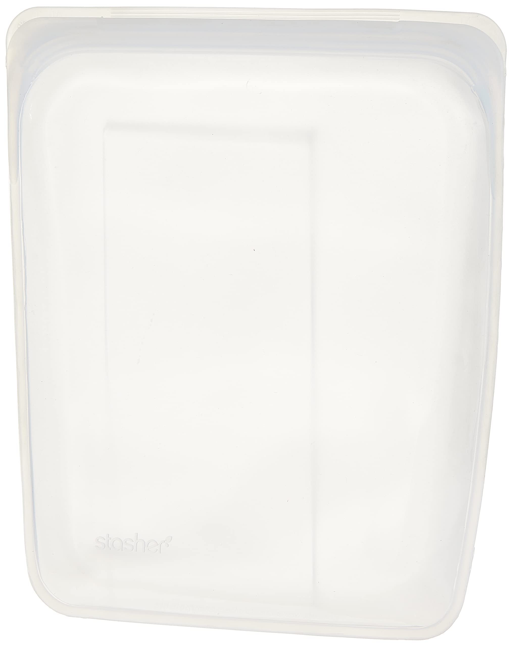 Stasher Reusable Silicone Storage Bags (4-Pack) + Stasher 1/2 Gallon Bag