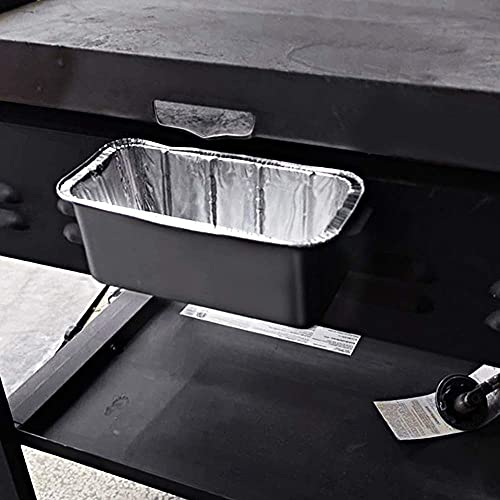 Outspark Aluminum Foil Drip Pans Grill Grease Catcher for Blackstone 36 Inch 28 Inch 22 Inch 30 Inch 17 inch Griddle with Rear Grease Cup Liners,20 Pack