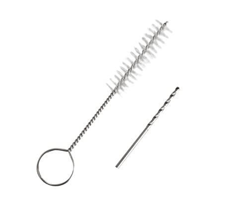 Napoleon 62050 JETFIRE Burner Maintenance Kit Grill Brush, Black and Stainless Steel
