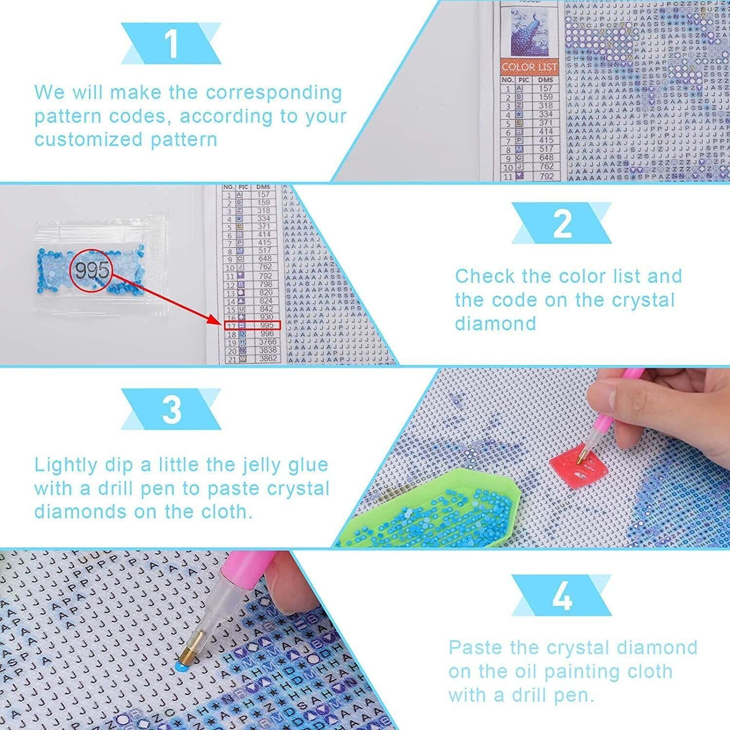 SOTYIOO Diamond Painting Kits for Adults. Flowers Diamond Art Full Drill Round Gem Art 5D Diamond Dots Suitable Home Wall Decor 12x16inch