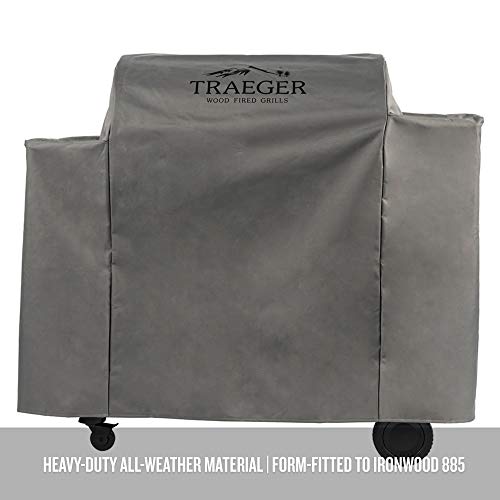 Traeger Full-Length Grill Cover - Ironwood 885,Gray