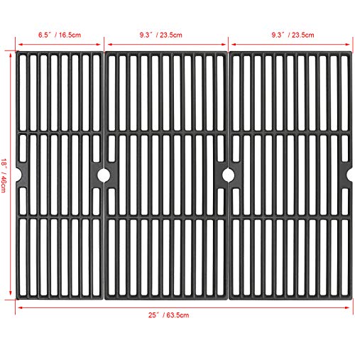 Utheer Grill Parts for Charbroil Performance 5 Burner 463347519, 475 4 Burner 463347017, 463673017, 463376018P2 Liquid Propane, Grill Cooking Grid Grates 18 inch