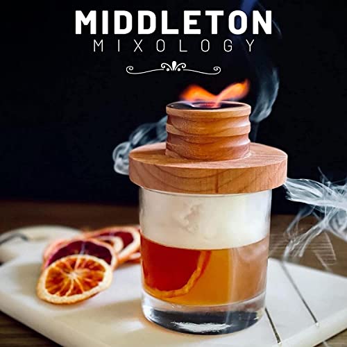 SmokeTop 4oz Bag - Cherry Cocktail Smoker Chips for Old Fashioned Cocktails, Whiskey, & Bourbon - by Middleton Mixology Made in The USA (800 uses)