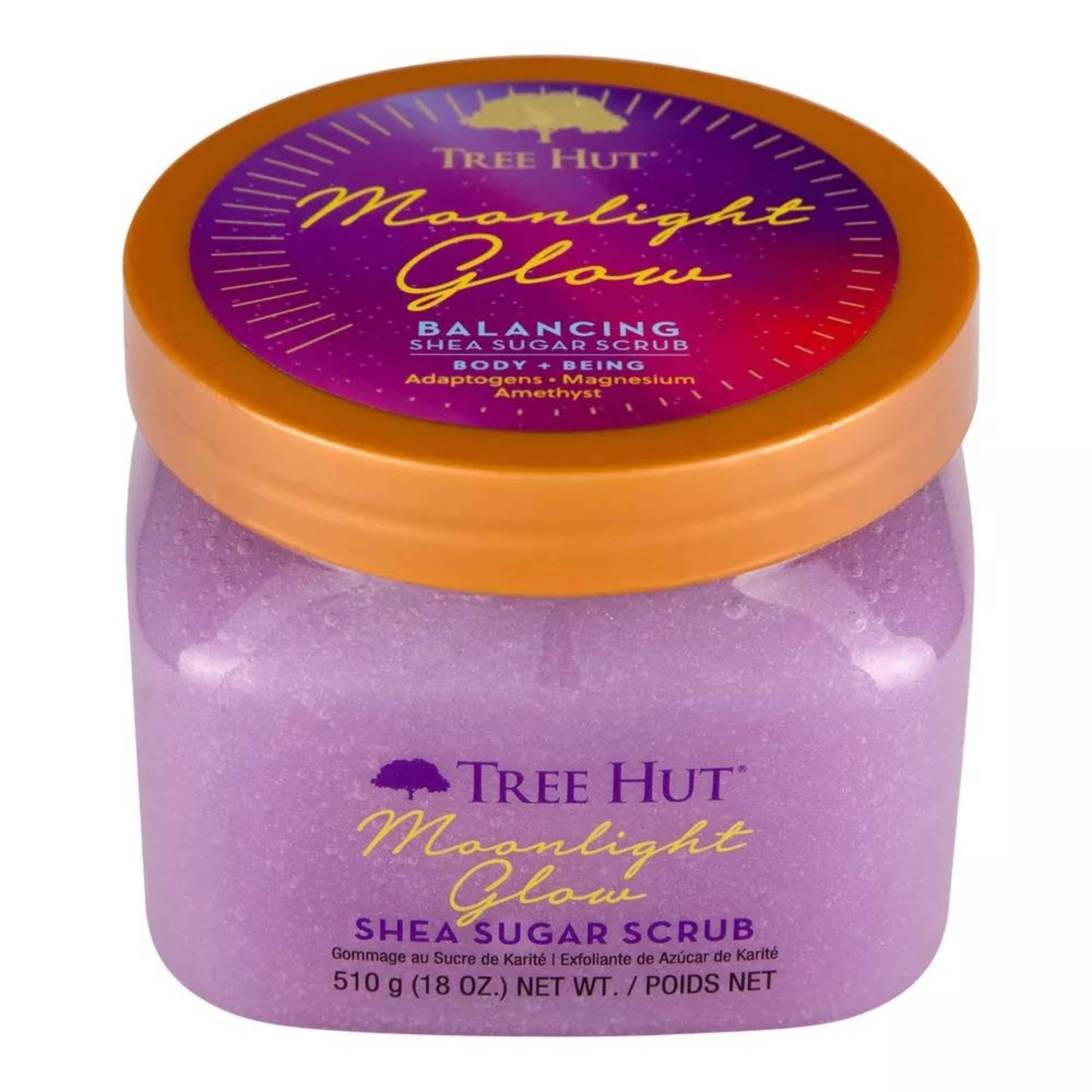 Tree Hut Moonlight Glow Balancing Shea Sugar Scrub - Body + Being - 18 ounces, 1.13 Pound (Pack of 1)