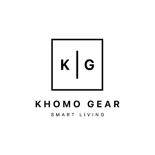 KHOMO GEAR Smoker Cover Waterproof Heavy Duty Square Smoker Protector - Grey, 17" Long x 20" Wide x 35.5" high