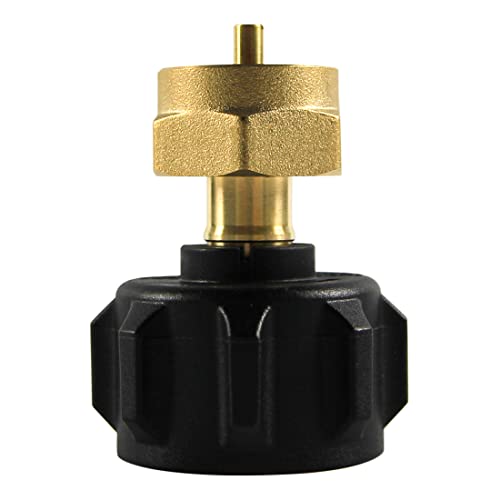 KOMAN Propane Refill Adapter for 1lb Propane Tanks ，Fill 1 Pound Bottles from 20lb Tank，Fits QCC1 / Type1 Propane Cylinder, 1lb Propane Tank Refill Adapter, Gas Cylinder Tank Coupler