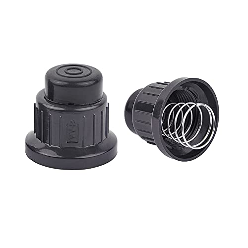AA Battery Push Button Ignitor Caps, 2Pcs Igniter Replacement Caps with Springs for Gas Fire Pit, BBQ, Grill, Barbecue Spark Generator, With 0.866inch (22mm) mounting thread
