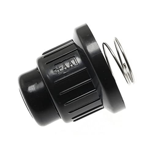 Ignitor Cap RLECS 2PCS AA Battery Push Button Igniter Gas Fire Pit Ignitor Caps Push Button Switch Cap with Springs for Spark Generator Gas Grill