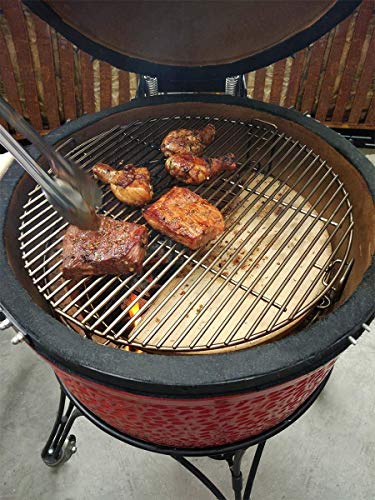 only fire Cooking System Fit for Large Big Green Egg, Kamado Joe Classic, Large Grill Dome, and Other Kamado Grill