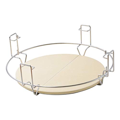 only fire Cooking System Fit for Large Big Green Egg, Kamado Joe Classic, Large Grill Dome, and Other Kamado Grill