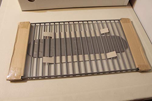 Brinkmann Gas Grill Steel Lava Rock Charcoal Grate W Drip 11 X 22.3 Inch