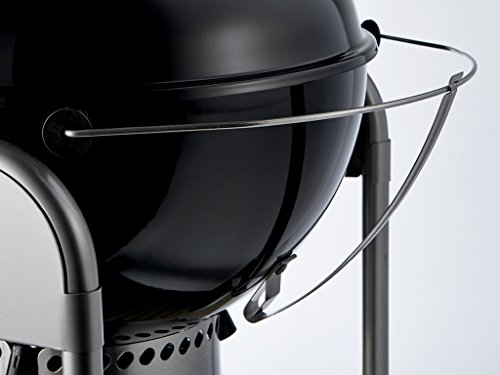 Weber Performer Deluxe Charcoal Grill, 22-Inch, Touch-N-Go Gas Ignition System, Green