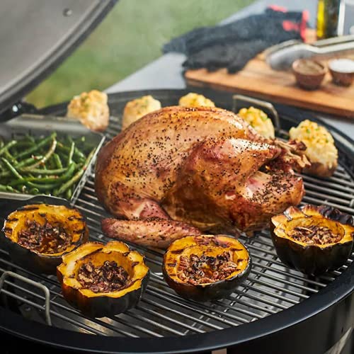 Hisencn 7432 Cooking Grid, 85042 Lower Grate, 63013 Charcoal Grates for Weber 18-inch Smokey Mountain Cooker, Charcoal Smoker Grill