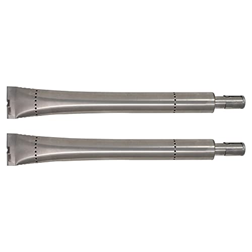 UpStart Components 2-Pack BBQ Gas Grill Tube Burner Replacement Parts for Broil King 9462-52 - Compatible Barbeque Stainless Steel Pipe Burners