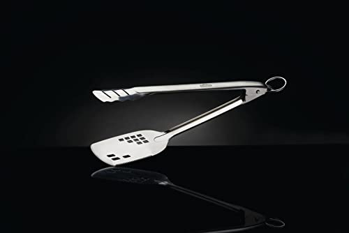 Napoleon BBQ Grill Accessory - Stainless Steel Spatutong - 55019-2-in1 Multitool, Easy To Use, Slide Lock, Dishwasher Safe, Integrated Tool Hanger
