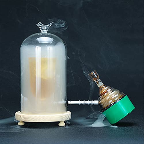 narratorbook 3PCS Cocktail Smoker Kit Smoking Food Smoker Portable Smoke Infuser for Drinks Molecular Bubble Water Sprayer Handheld Drink Smoker Kit for Bar Kitchen