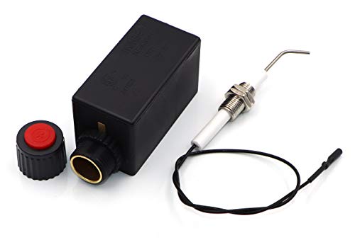 METER STAR CE/CSA AA Igniter 1.5V Pulse Wire Spark Igniter Kit, 220315 US DHLG-1C 1705, Ceramic Electrode Ignition Spark Plug 12 Inch Wire Long