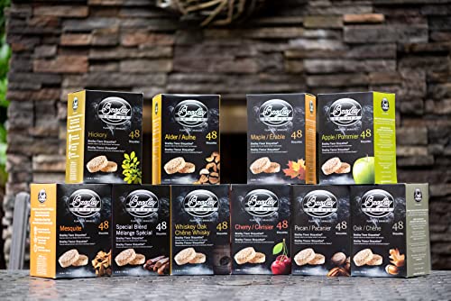 Bradley Smoker Bisquettes For Grilling and BBQ, Special Blend, 48 Pack